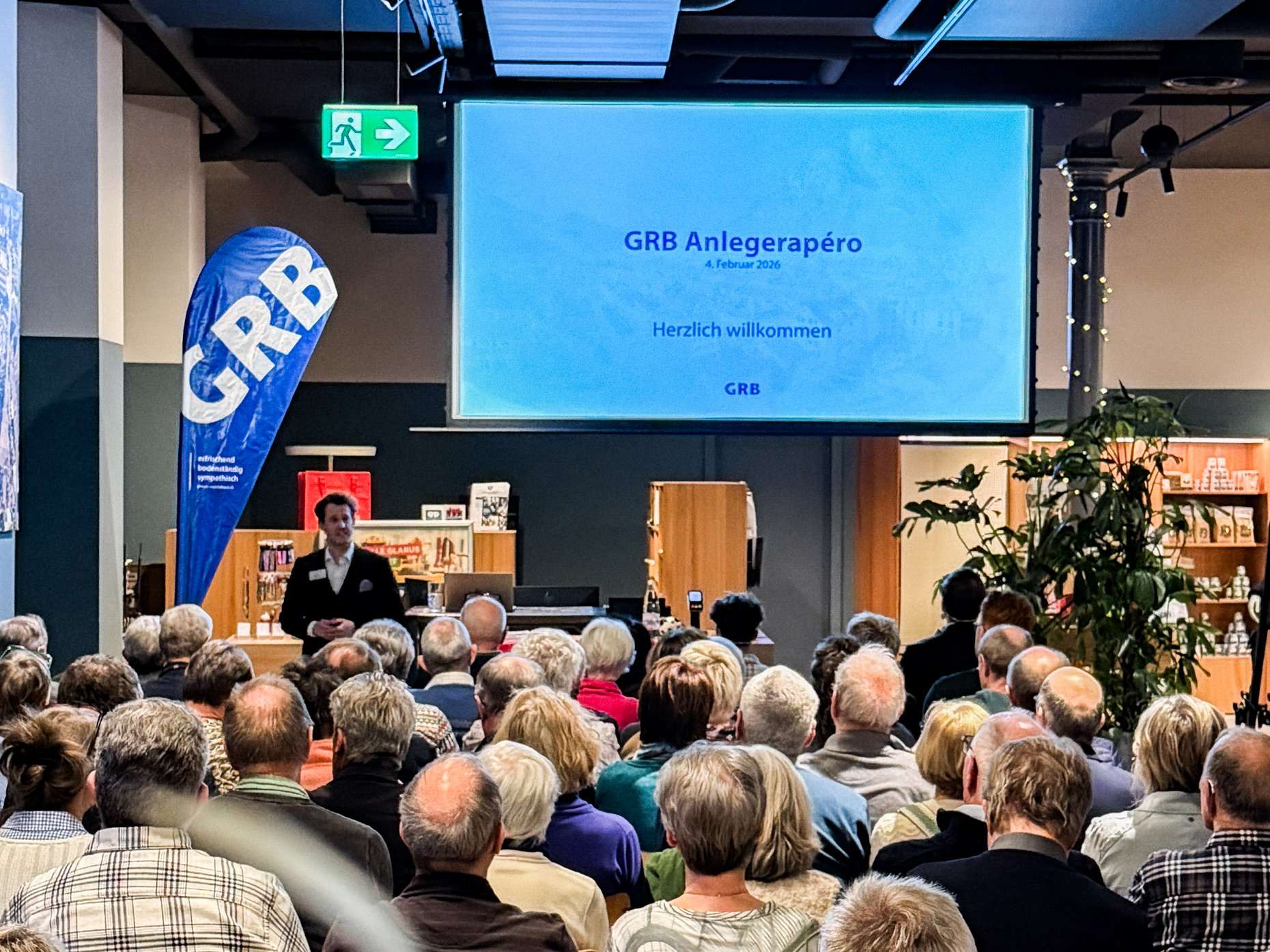 GRB Anlegerapéro 2026 | Glarner Regionalbank